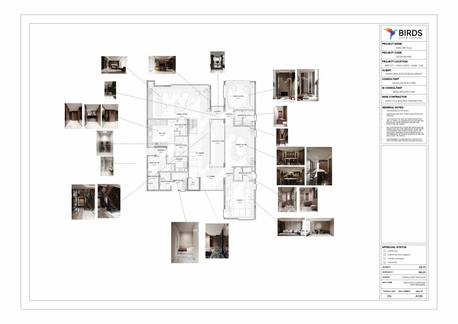 BIM project Sample – Birds Architecture